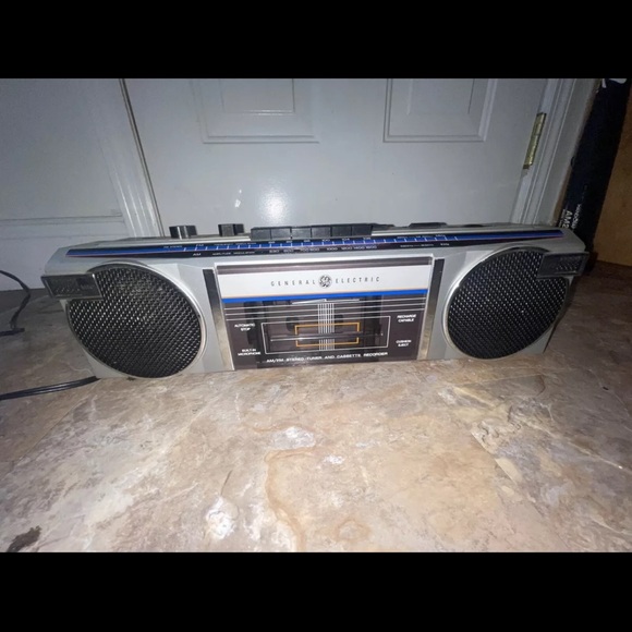 General Electric | Other | Vintage General Electric Ge 35623a Black ...